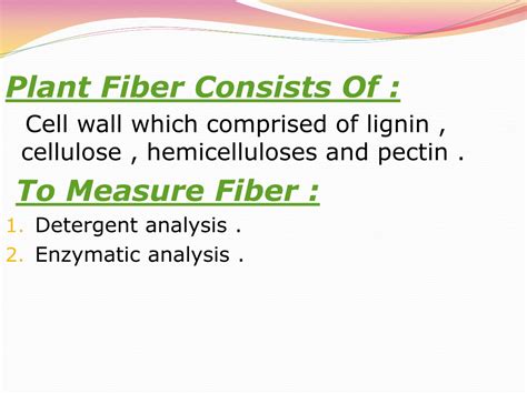 Ppt Determination Of Crude Fiber Powerpoint Presentation Free