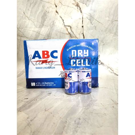 Jual Abc Batre Size D Biru Baterai Abc Size D Biru 1set 2pcs Baterai Shopee Indonesia