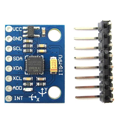 Gy 521 Mpu6050 Module Gy521 Sensor Module Dc 3v 5v 3 Triple Module 3 Axis Analog Accelerometer