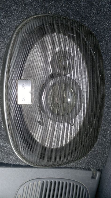 Овалы в полку KENWOOD KFC-HQ718-(320W) — ЗАЗ Lanos, 1,5 л, 2011 года ...