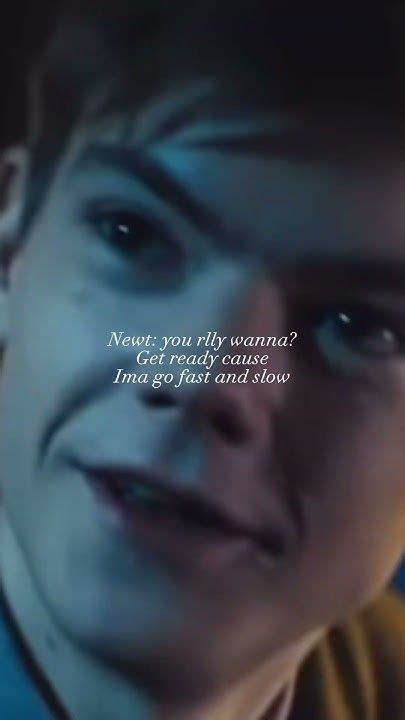 Yn X Newt Mmeant To Be S Part Maze Runner Series Scorch Trials Newt Finally A Spicy Part