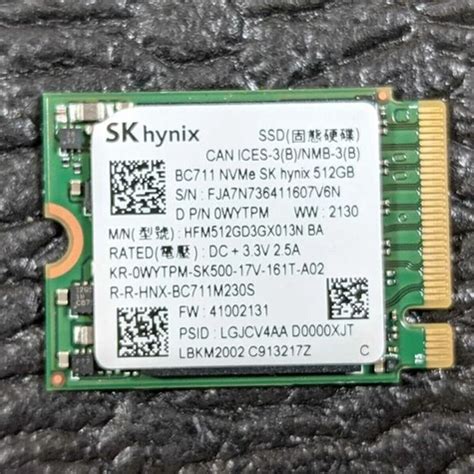 M2 2230 Sk Hynix Bc511 Bc711 512gb Ssd Nvme Pcie M2 2230 Solid State