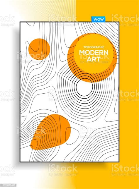 지형도를 닮은 추상 그리드에서 최소한의 현대 디자인 디자인 명함 초대장 기프트 카드 전단지 브로셔에 대한 추상적 인 배경 0명에 대한 스톡 벡터 아트 및 기타 이미지