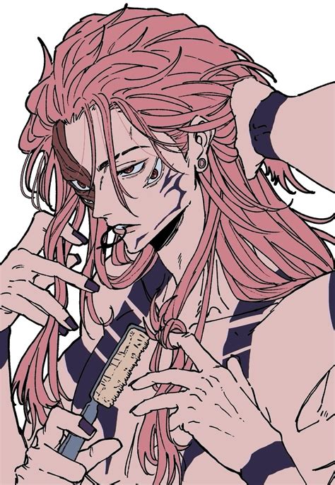 Ryoumen Sukuna And Ryoumen Sukuna Jujutsu Kaisen Drawn By Rose Danbooru