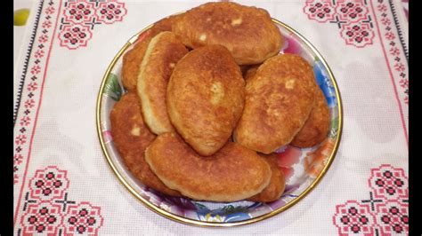 Пирожки с горохом Пиріжки з горохом Пирожки жареные Пирожки с горохом жареные на сковороде