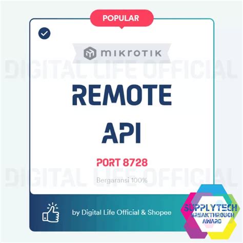 Jual Remote Mikrotik API Port 8728 Shopee Indonesia
