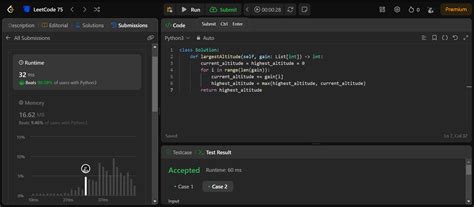 why each time i submit i get a new runtime memory r leetcode