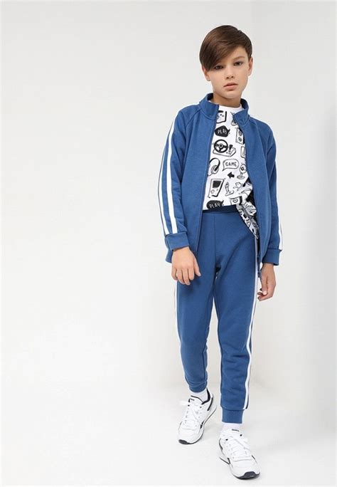 Костюм спортивный Gioco цвет синий Mp002xb028pj — купить в интернет магазине Lamoda