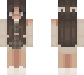 Cute Aesthetic Girl Minecraft Skin