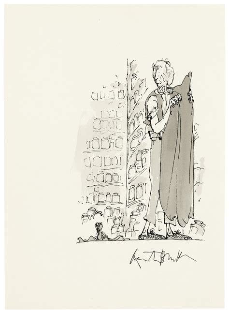 Quentin Blake B 1932 The Bfg With Auctions And Price Archive