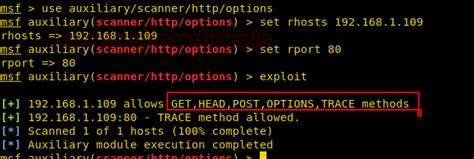 understanding the options method