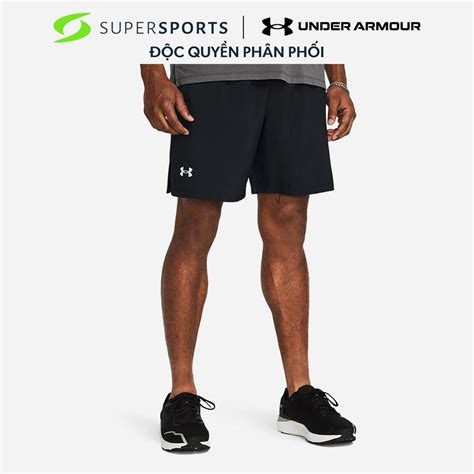 Quần Ngắn Nam Under Armour Launch 7 Đen 1382620 001 Shopee Việt Nam