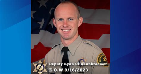 Fallen Deputy Ryan Clinkunbroomer Remembered As An Outsanding Deputy