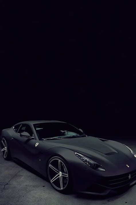 Matte Black Ferrari F12 Berlinetta