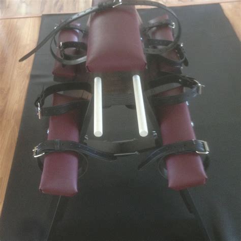 Dungeon Sex Furniture Bdsm Spanking Bench Dark Walnut Etsy