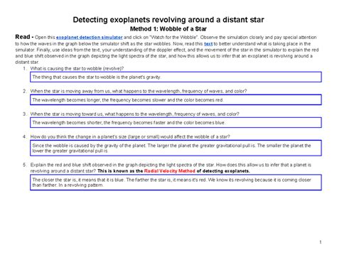 Detecting Exoplanets How To See If There Is Detecting Exoplanets Revolving Around A Distant
