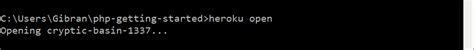 Creación De Una Aplicación En Heroku