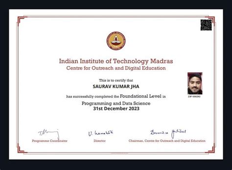 Saurav Kumar Jha On Linkedin Iitmadras Datascience Nextchapter