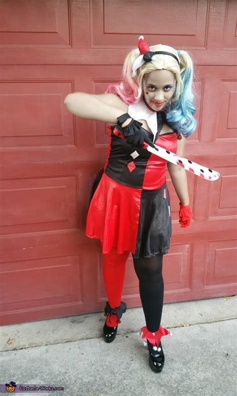 Harley Quinn Girls Halloween Costume Idea Halloween Party Costumes