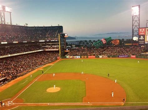 Oracle Park Section Vb308 Row A Seat 2 San Francisco Giants Vs San Diego Padres Shared By
