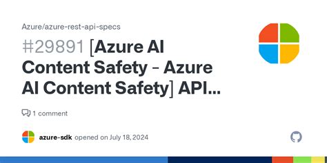 [azure Ai Content Safety Azure Ai Content Safety] Api Review · Issue 29891 · Azure Azure Rest