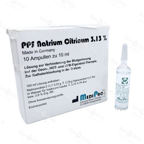 Sodium Citrate Get A Drip Pharma