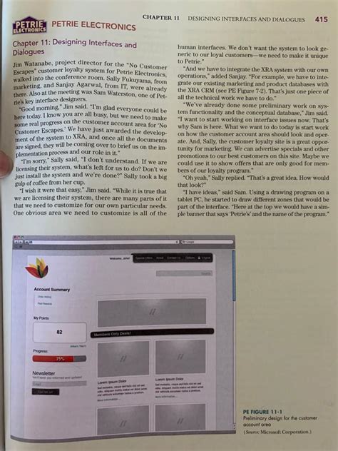 Solved Chapter 11 Designing Interfaces And Dialogues 415