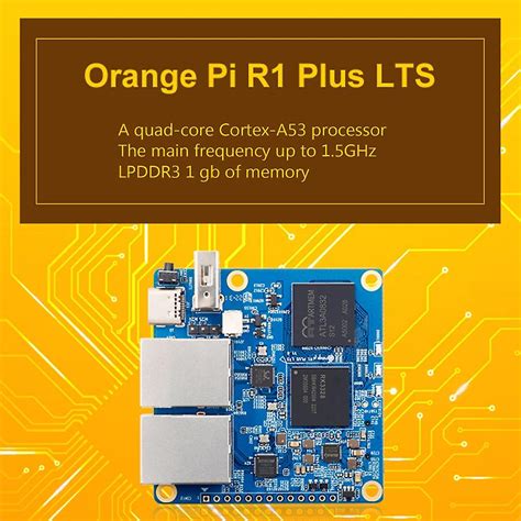 For Orangepi R1 Plus Lts Dual 1000mb Ethernet Chip Rk3328 Development Board Fruugo AU