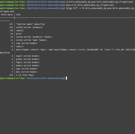 用rust開發web­assembly─第七章：縮小web­assembly程式 magiclen