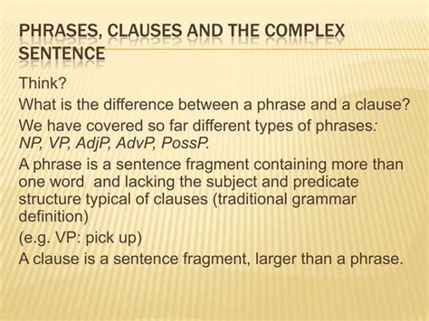 Syntax Part 5 Ppt