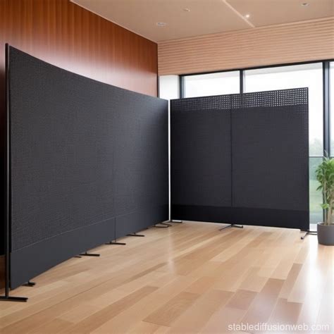 Soundproofing Acoustic Screens Stable Diffusion Online