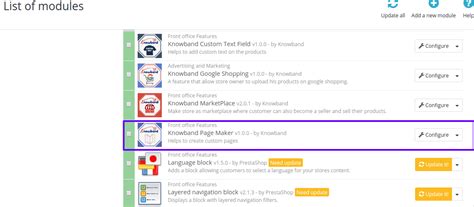 Prestashop Page Maker Module By Knowband User Manual
