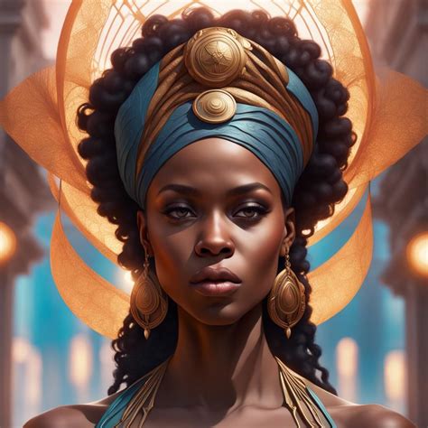 African American Goddess Ai Generated Artwork Nightcafe Creator