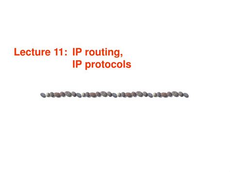 Pdf Ip Routing And Protocols Cw Fel Cvut Cz · Lecture 11 Ip Routing Routing Can Be