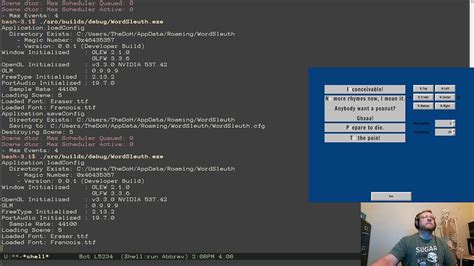 No Game Engine Game Dev Word Sleuth 027 Continuing Multi Line Text
