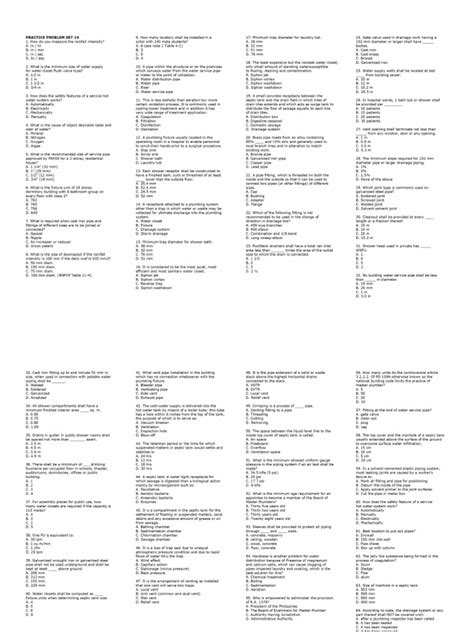 Practice Problem Set 14 Pdf