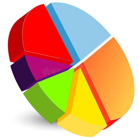 Pie Chart Parts For Infographic Circle Sections 4 8 12 Percent Graph Diagrama Statistic