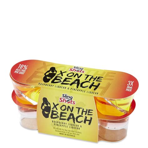Sling Shots Sex On The Beach 3x3cl High Spirits