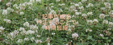 記事作成を外注することで時間短縮 Jazz Bluse Sea