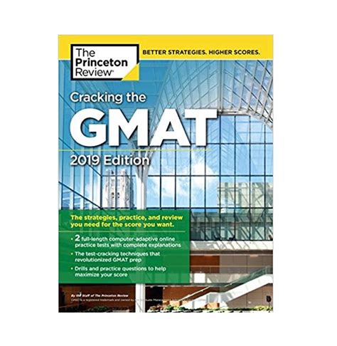 خرید Cracking The Gmat With 2 Computer Adaptive Practice Tests 2019 Edition خرید کتاب زبان