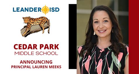 Leander Isd Welcomes Lauren Meeks As Principal Of Cedar Park Middle School Leander Isd News
