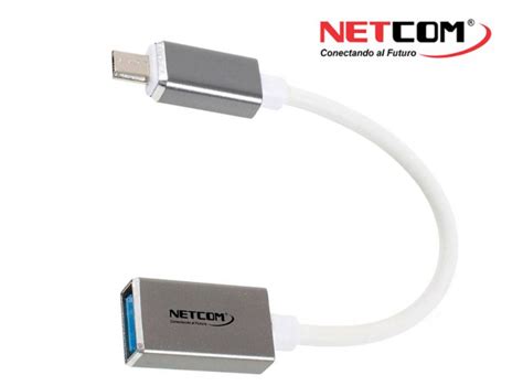 Ripley Cable Convertidor Adaptador Otg Micro Usb Macho A Usb Hembra Santofa Electronics