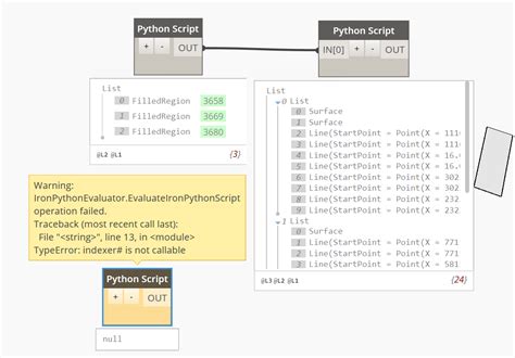 Python Element Geometry Revit Dynamo