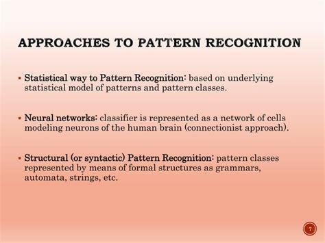 pattern recognition pptx