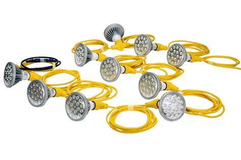 125 Watt Temporary Construction LED String Lights Released By Larson