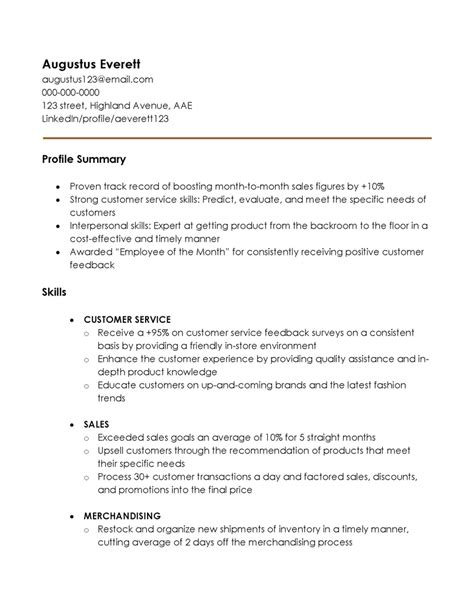 Functional Resume Examples Guide Templates