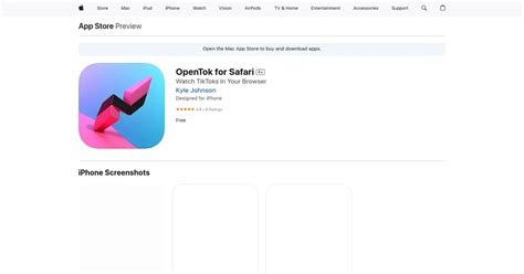 OpenTok For Safari Watch TikTok Videos Without The App