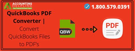 QuickBooks PDF Converter Convert QuickBooks Files To PDFs Scott M Aber CPA PC