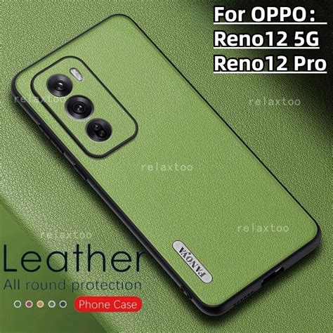 Oppo Reno12 Pro 5g Matte Leather Texture Case For Oppo Reno 12 Reno12