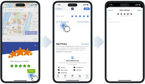 App Settings On Route Me S Ios Iphone Route Planner App